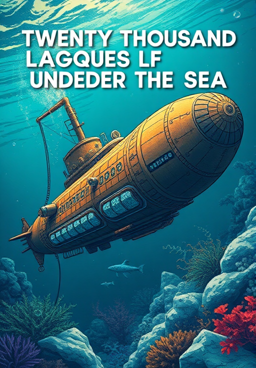 Twenty Thousand Leagues under the Sea by Jules Verne | Free Audiobook ...